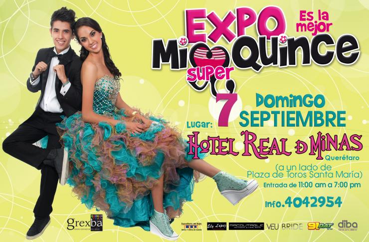 Expo mis super quince en SANTIAGO DE QUERETARO. Teléfono y más info.