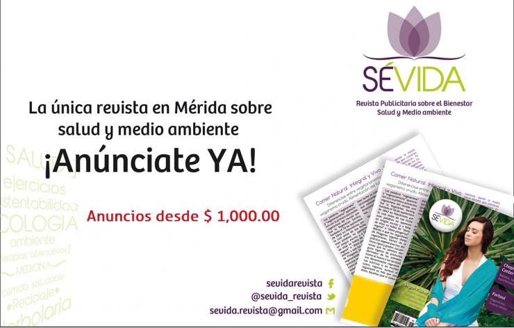 Revista Sevida en Merida. Teléfono y más info.