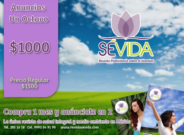 Revista Sevida en Merida. Teléfono y más info.
