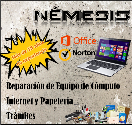 Internet Némesis en TIZAYUCA. Teléfono y más info.