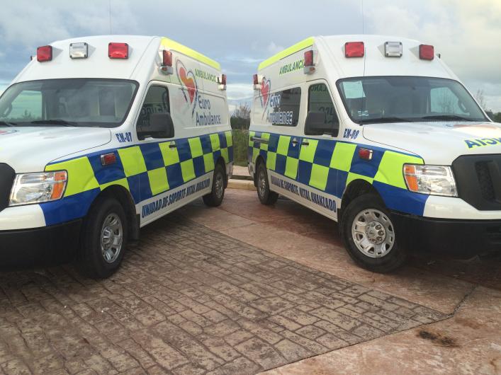 Euro ambulance en Cancún. Teléfono y más info.